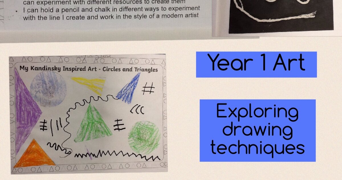 Year 1 Art- Drawing | Brookside Primary School